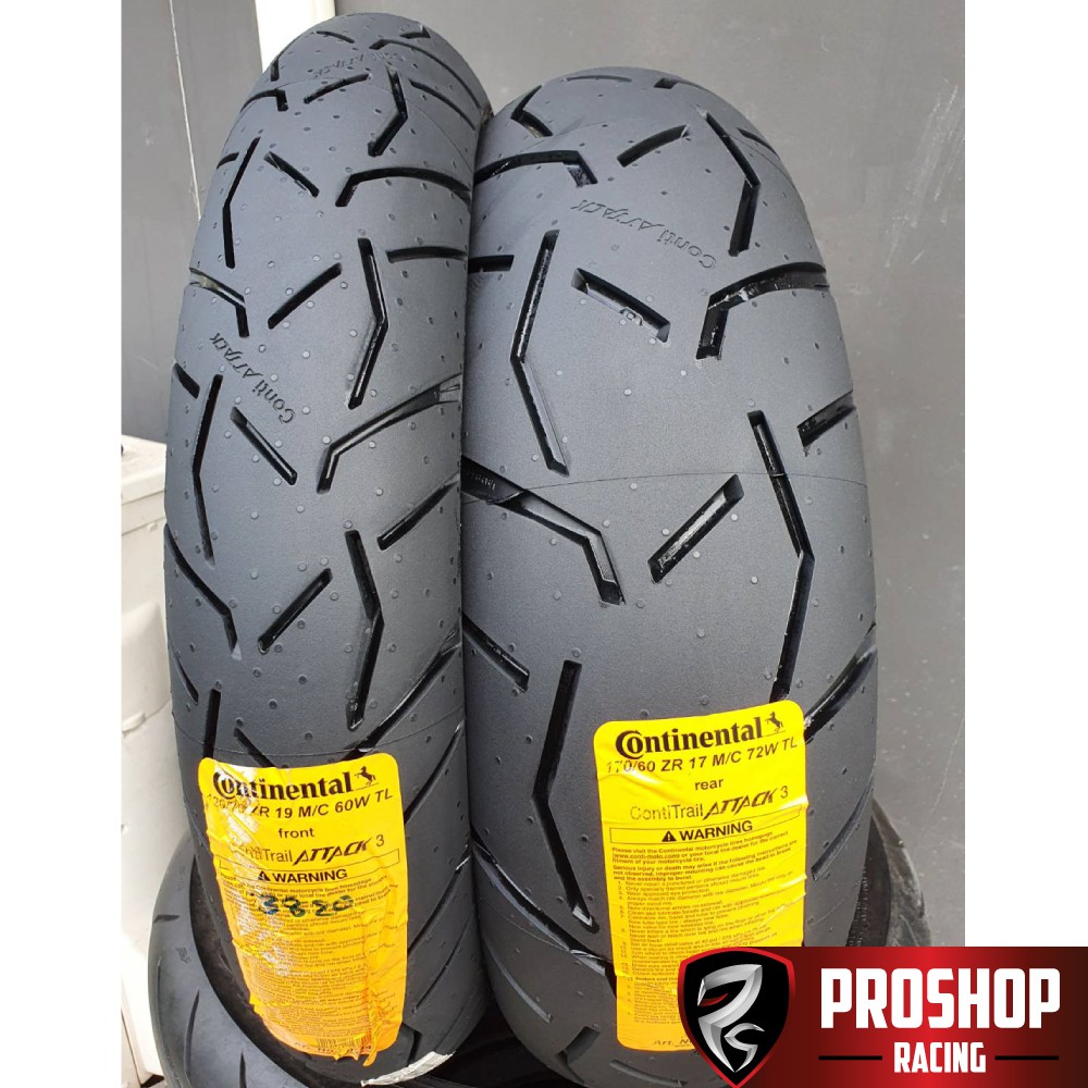 ส่งฟรียาง Continental Trail Attack 3 ขนาด 110150160120170ขอบ 1917 ...