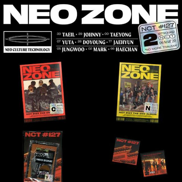 [พร้อมส่ง] อัลบั้ม NCT #127 NEO ZONE - #NCT127 - oppa_yellow - ThaiPick