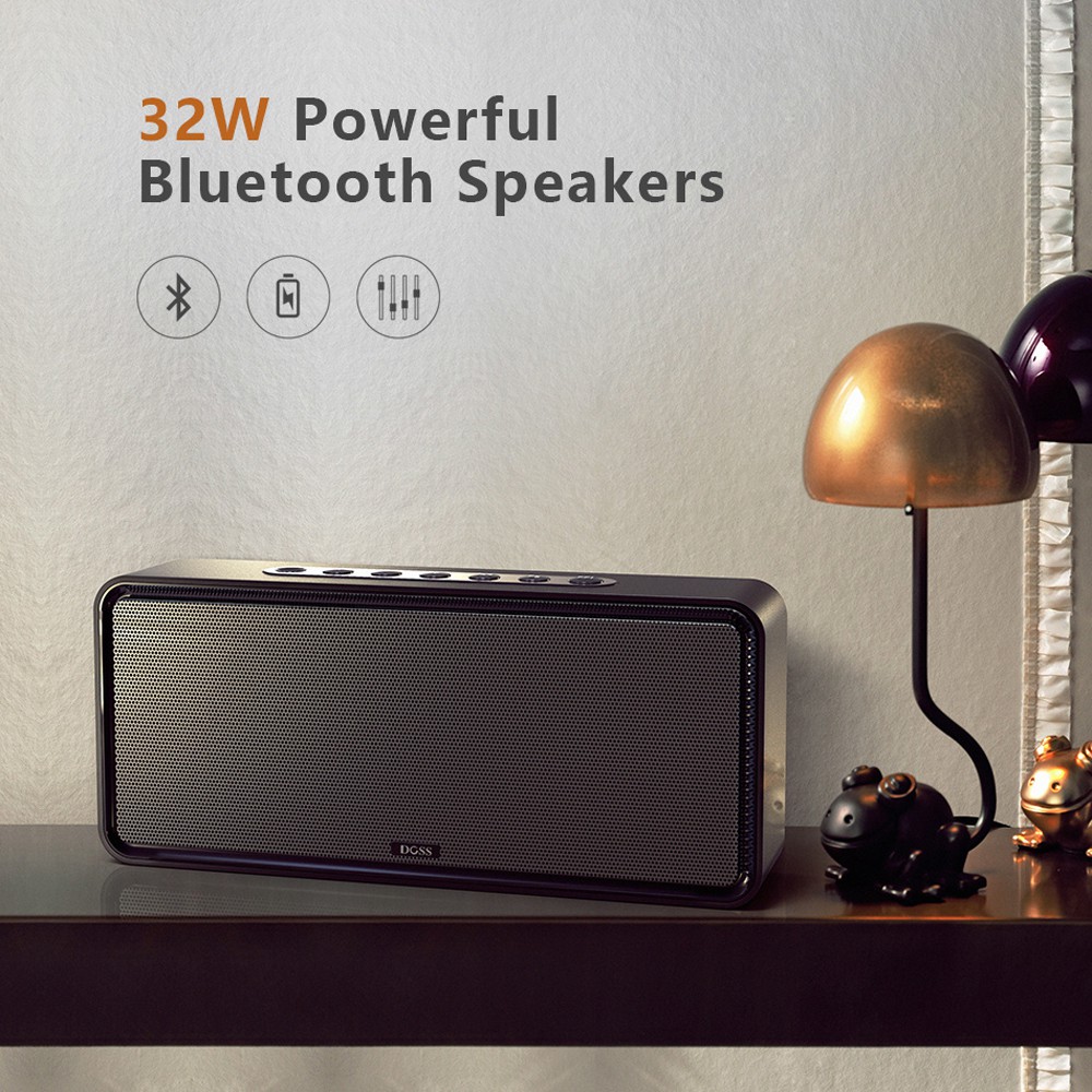 ลำโพงคอมพิวเตอร์ DOSS SoundBox XL Portable Sound Box Bluetooth Speaker ...