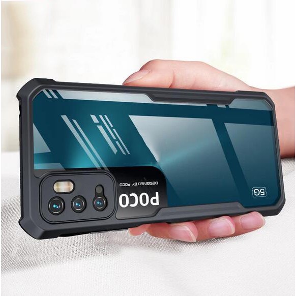 Xiaomi POCO M3 ProRedmi Note 10 5G Hard Case Soft Silicone Edge Hard ...