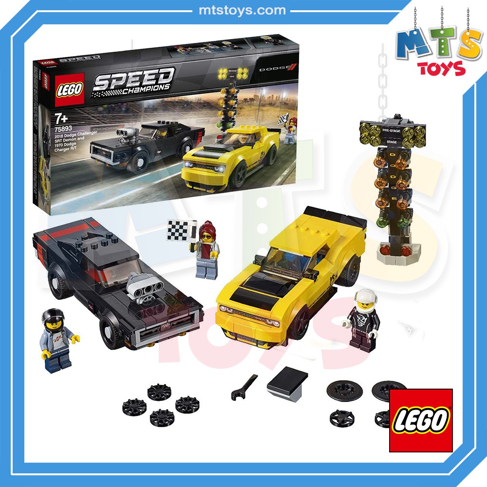Lego 75893 Speed Champions : 2018 Dodge Challenger SRT Demon and 1970 ...