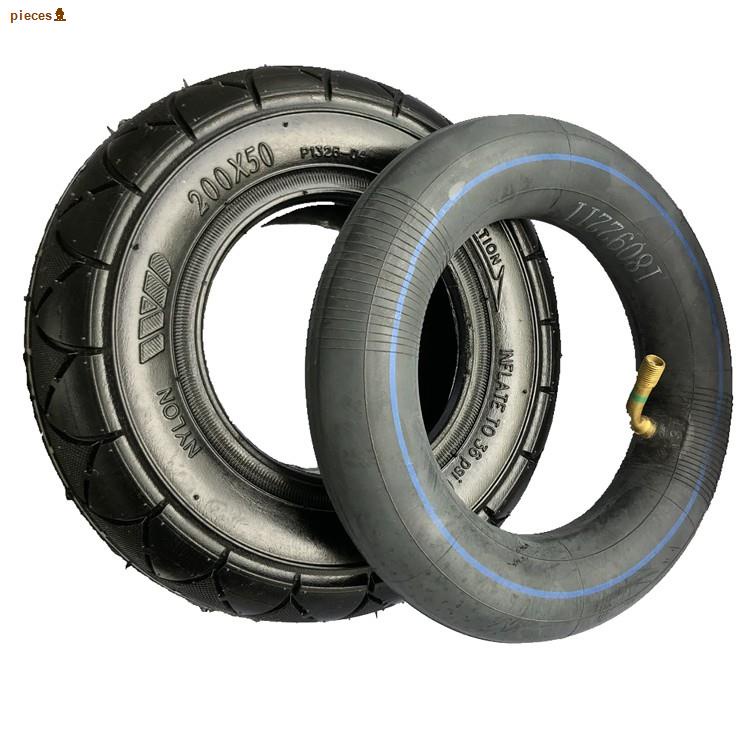 จัดส่งจากกรุงเทพHOTA สกู๊ตเตอร์ไฟฟ้า 200x50 pneumatic rubber wheel new ...