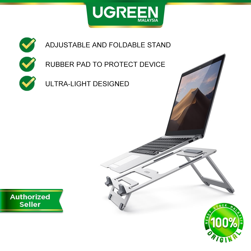 UGREEN Laptop Stand Adjustable Laptop MacBook Portable Foldable Laptop ...