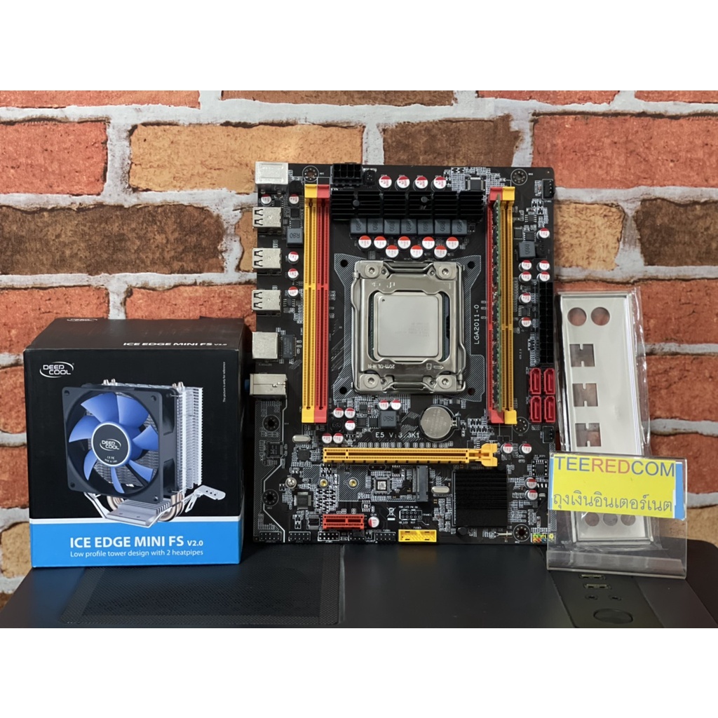 ชุด MB X79 4Slot M.2 Nvme CPU INTEL XEON E5 2690 8c16t turbo3.8 GhzRAM ...