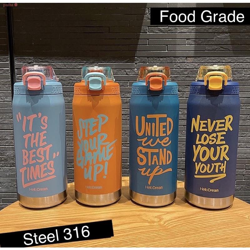 จุดประเทศไทยแก้วเก็บอุณหภูมิ Hello Dream ขนาด 1100 ml (สแตนเลส 316) - pultarnshop1 - ThaiPick