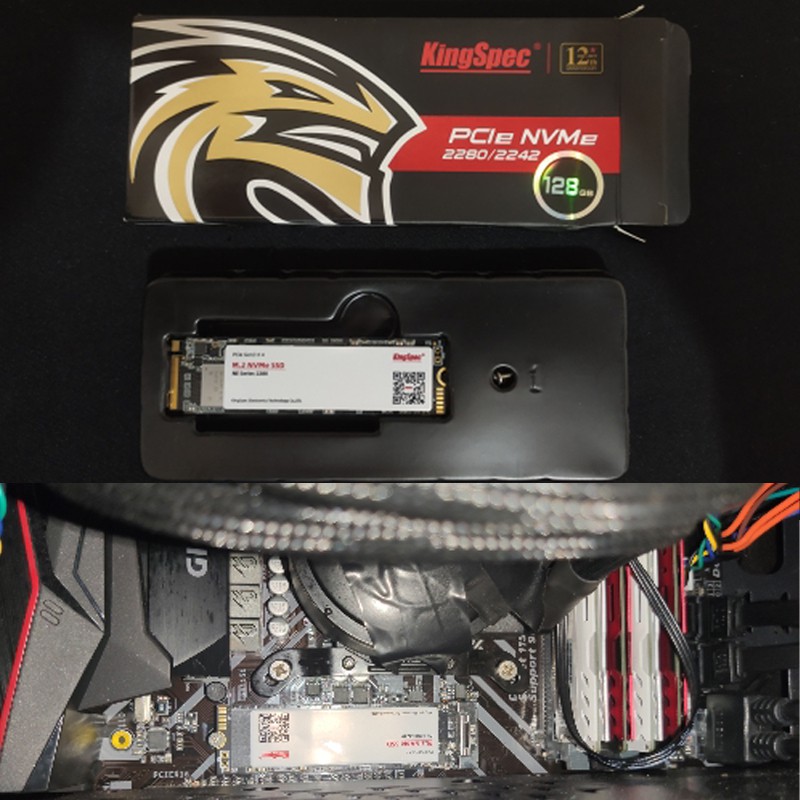 ฮาร์ดดิสก์：KingSec ssd m2 nvme, M.2 CIe NVME ssd, 128GB 256GB 512GB 1TB ...