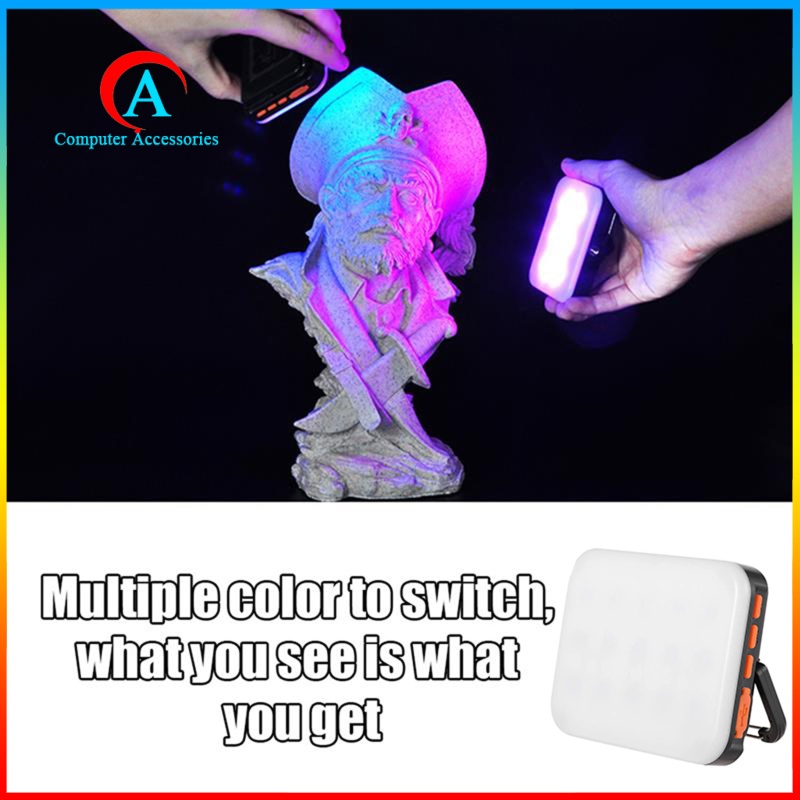 Mini RGB Camera Video Light hotograhy LED Lam 3200K6500K Accessories ...