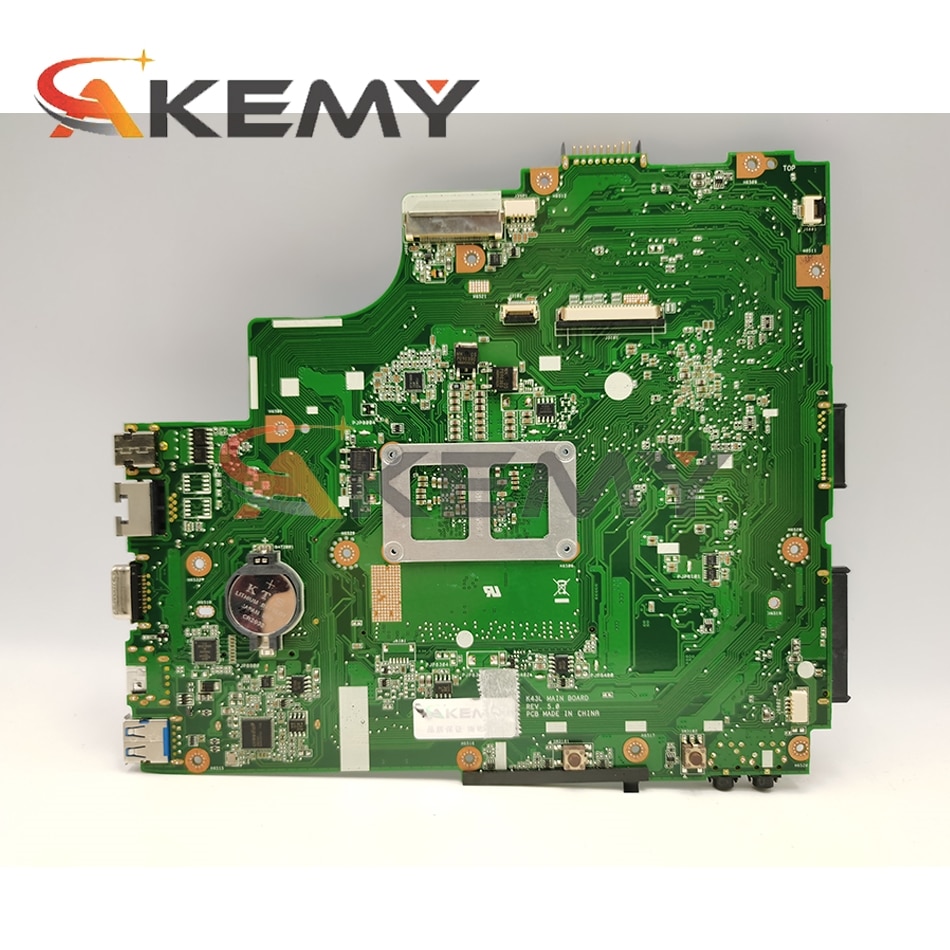 Akemy เมนบอร์ด สําหรับแล็ปท็อป Asus K43L K84L X44H X84H K43L AMD Rev5 ...
