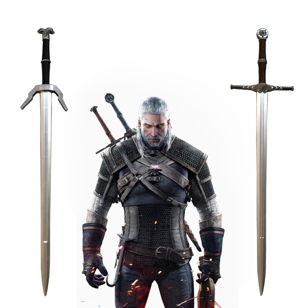 105cm cosplay 11 Anime The Witcher 3 Wild Hunt Geralt of Rivia sword ...