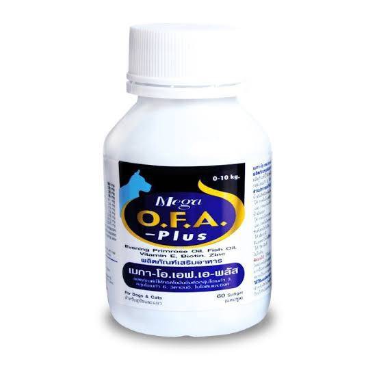 Mega O.F.A. Plus S วิตามินบำรุงขน อาหารเสริม ลดอาการขนร่วง ผลัดขน ...