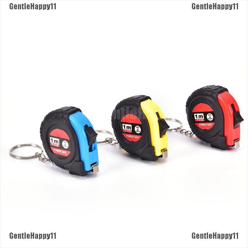 GHTH11 Retractable Ruler Tape Measure Key Chain Mini Pocket Size Metric ...