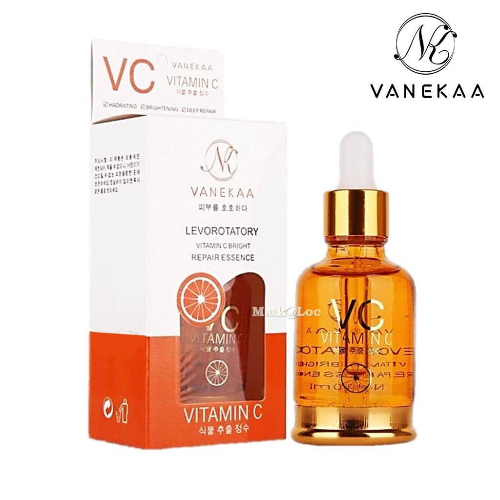 วานีก้า วิตามิน ซี ไบรท์ รีแพร์ เอสเซ้นส์ เซรั่ม VANEKAA Vitamin C ...