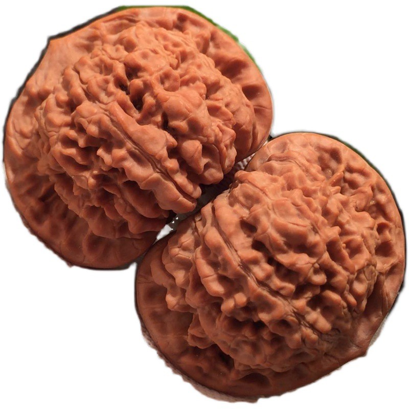 ฝึกนิ้วมือ Wenwan Walnut Four Towers, Lion Head Handle, Apple Garden ...