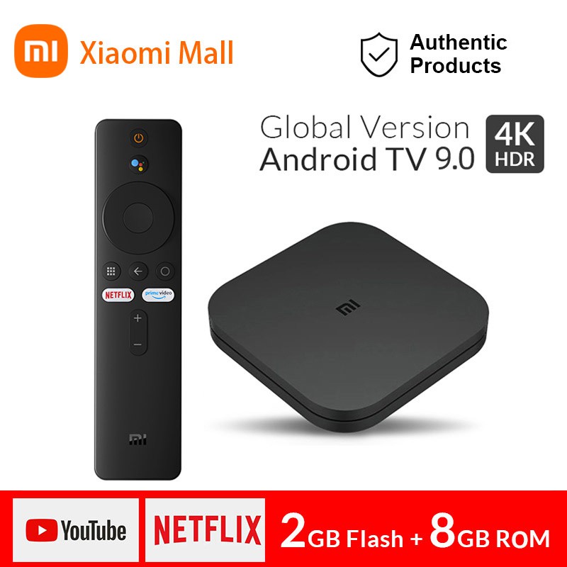 Xiaomi New MI TV BOX S 4K Ultra (MI 4) Global Version (รองรับภาษาไทย ...