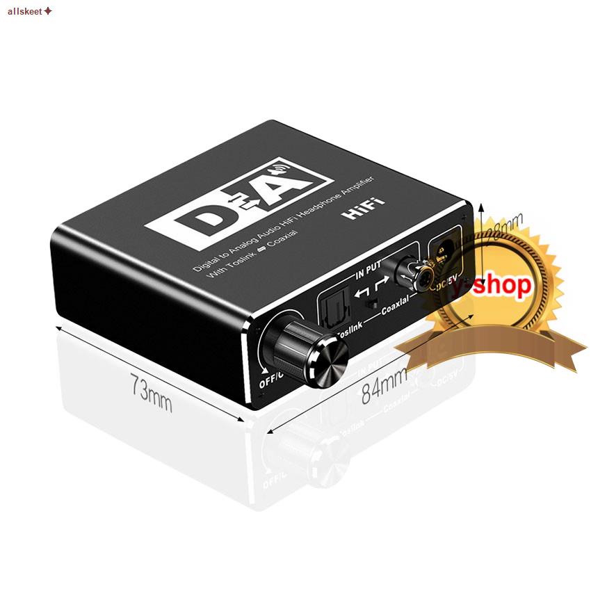 จุดประเทศไทยHW-30 HIFI Coaxial Optical to rca L R audiuo 3.5 AUDIO ...