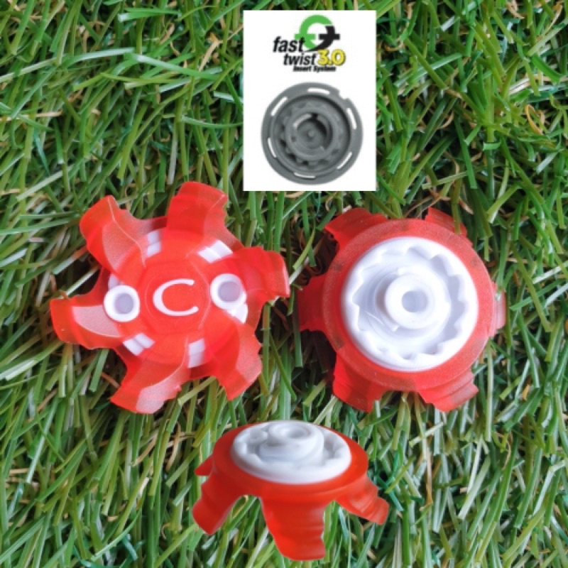 ปุ่มรองเท้ากอล์ฟ spikes golf cleats fast twist 3.0 tour lock insert ...