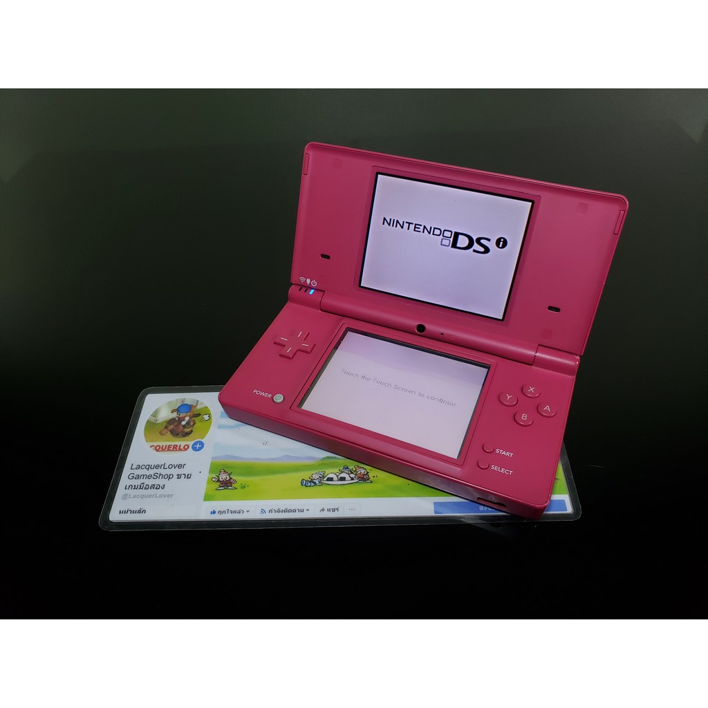 [SELL] Official Nintendo DSi Pink 16GB (00012)(CFW)(USED) เครื่องเล่น ...