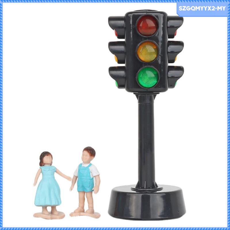 BeeBox Mini Crosswalk Road Sign Electric Traffic Light w Sound Light ...