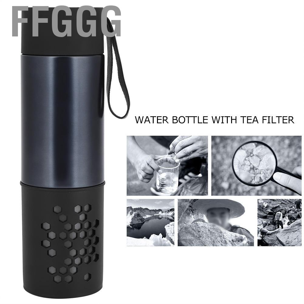 Ffggg ขวดน้ําสูญญากาศสีดําขนาด 360 มล - ffggg1.th - ThaiPick