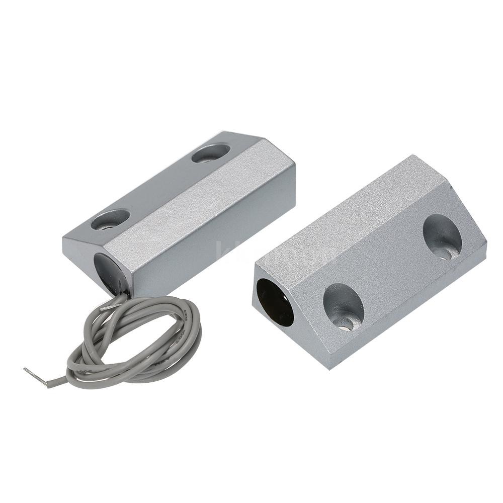 Wired Metal Rolling Gate Door Window Sensor Magnetic Contacts Alarm ...