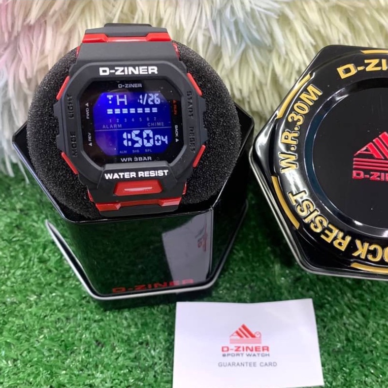 ส่งจากไทย DZ-04 นาฬิกาข้อมือผู้ชาย D-ZINER นาฬิกาผู้ชาย สไตล์ สปอร์ต ...