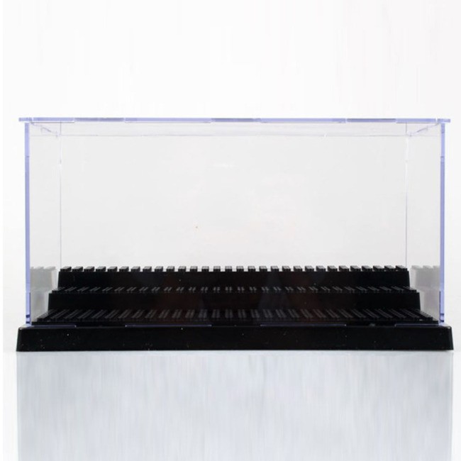 Dust-proof Transparent Display Box 3-layer Removable Acrylic Steps for ...