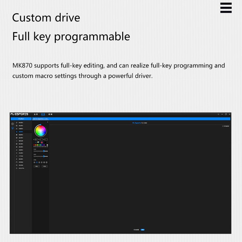 Mk870 Wired Gaming Mechanical Keyboard Kit 87 Key RGB Backlit Luminous Keyboard Type C Port for ...