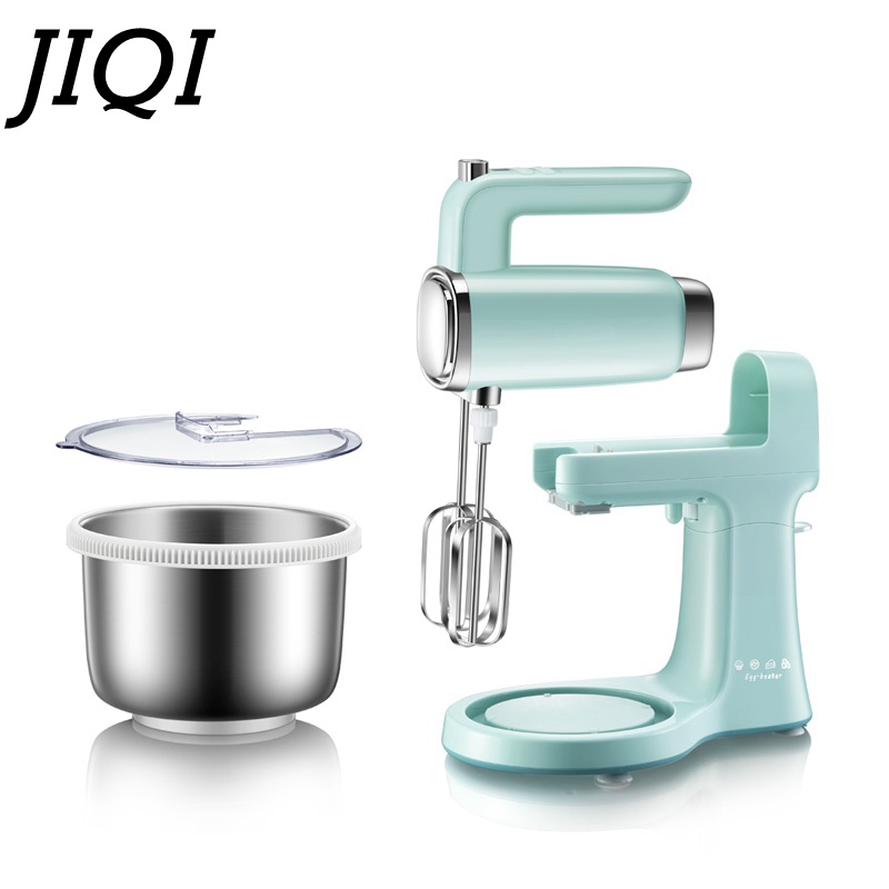 JIQI Electric Food Mixer 9 Speed 4L Table Stand Blender stainless steel Cake Dough Mixer Egg ...