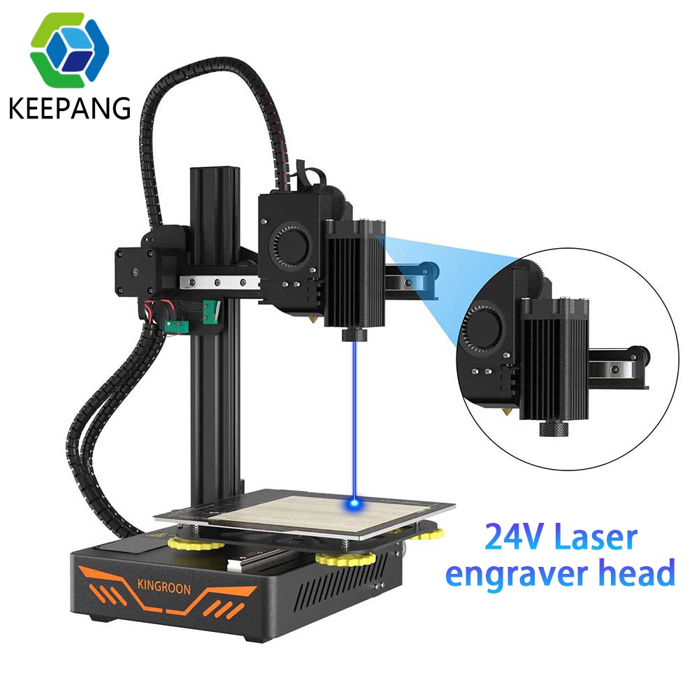 24V Laser Engraver Head KP3S For Metal And Wood Laser Engraving Machine ...
