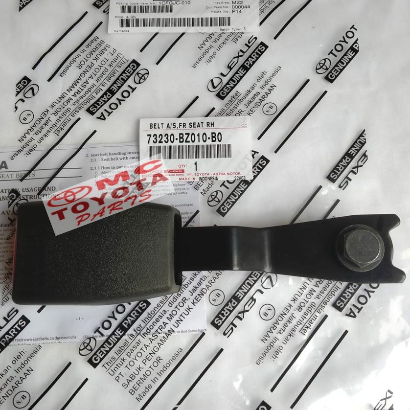 Avanza Xenia ปลั๊กเสียบเข็มขัดนิรภัย ด้านซ้าย และขวา -BZ010-BZ010-E0 ...