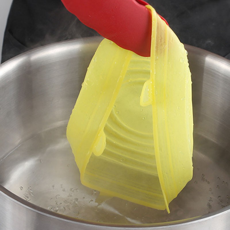 12-Piece Multi-Functional Stretchable Plastic Wrap Transparent Cover ...