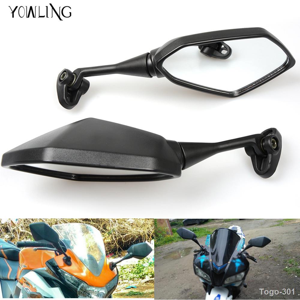 ﺴUniversal Moto Motorcycle Scooters Racer Rearview Back Side View ...