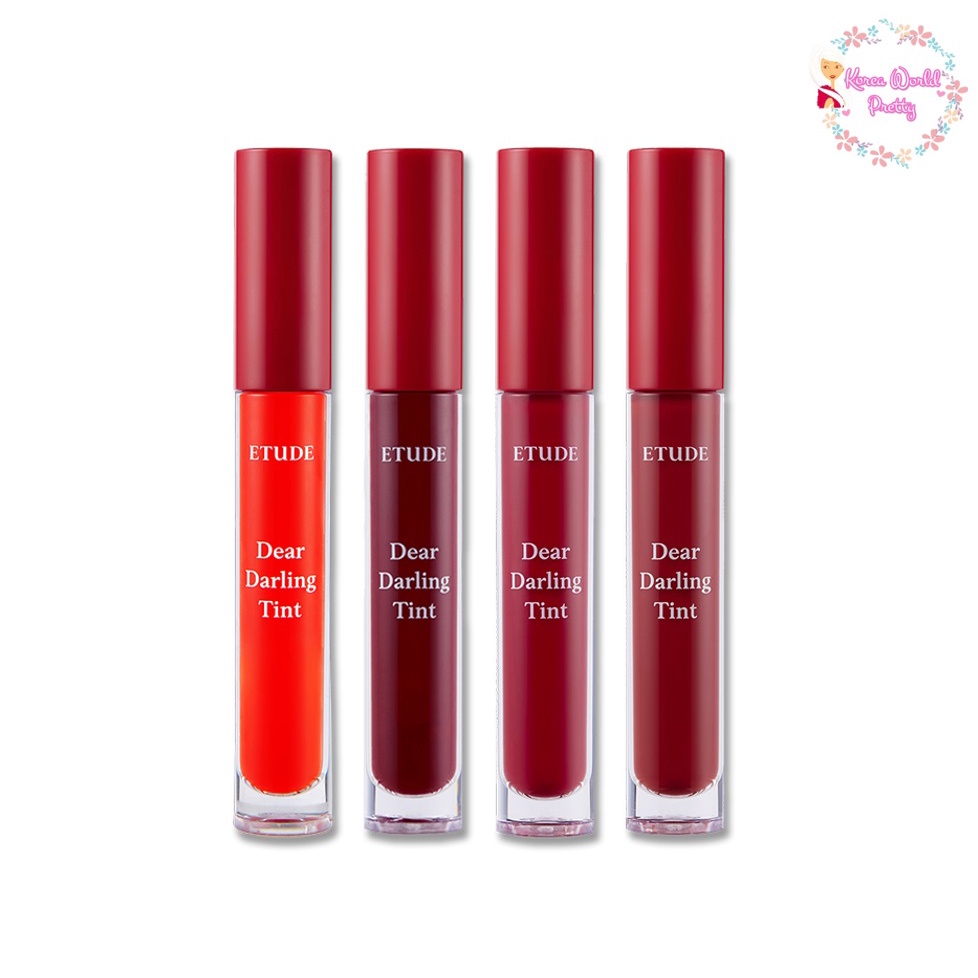 NEW!! Etude Dear Darling Water Gel Tint 5g แพคเกจใหม่ ทิ้นเนื้อเจลสูตรใหม่ ให้สีสันสดใส ติดทนนาน ...