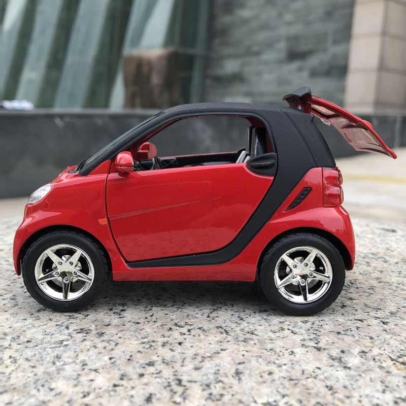 1:32 Smart ForTwo Alloy Diecast Vehicle Car Model ull Back Car with ...