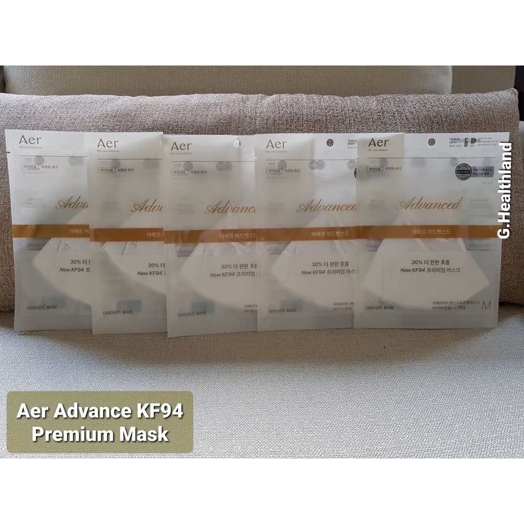 AER ADVANCE KF94 PREMIUM MASK หน้ากากอนามัยพรีเมี่ยม จากแบรนด์ AER รุ่น Advance ป้องกันไ - g ...