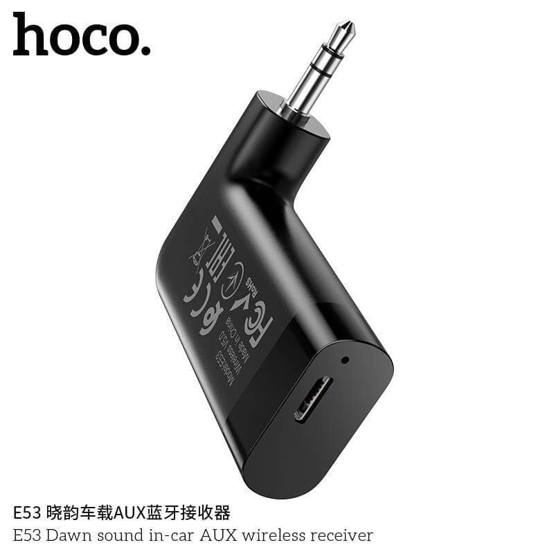 Hoco E53 Car Bluetooth Aux Wireless Receiver - pbjgadgat - ThaiPick
