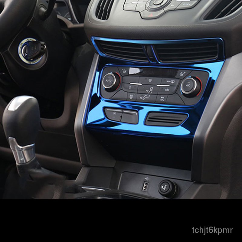 Lsrtw2017 Car Center Console Dashboard Vent Trims for Ford Kuga Escape ...