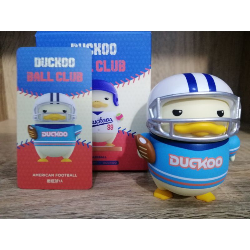 Duckoo Ball Club Series งาน Popmart ตัวเป็ดอเมริกัน ฟุตบอล American ...