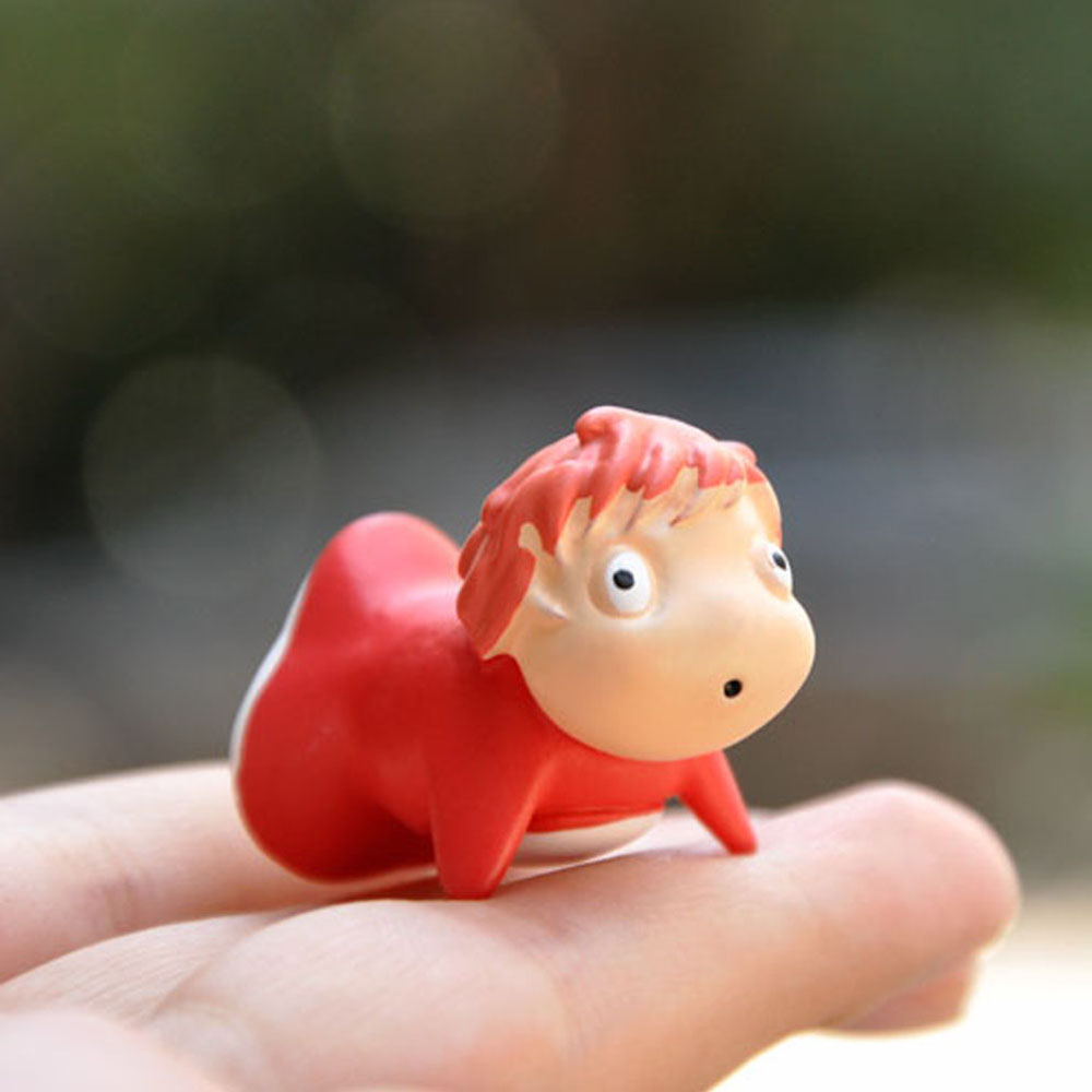 REBUY DIY Landscaping Ponyo On The Cliff Action Figures Sosuke ...