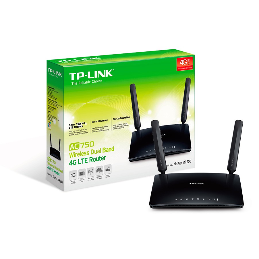 mr200 (มือสอง) TP-LINK Archer MR200 4G LTE Modem-Router (v.1) ใส่ซิม ...