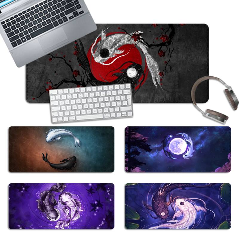 แผ่นรองเมาส์ Elegant Last Airbender Fish Yin Yang Mouse Pad Gamer ...