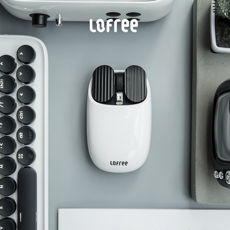 Lofree Potato Chip Mouse Wireless Bluetooth Rechargeable Girls Office ...