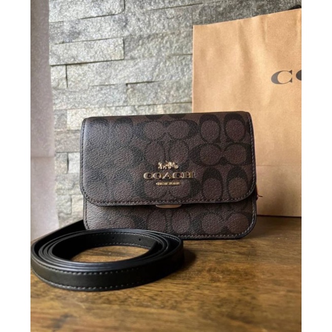 Coach Mini Brynn Crossbody In Signature Canvas | Shopee Thailand
