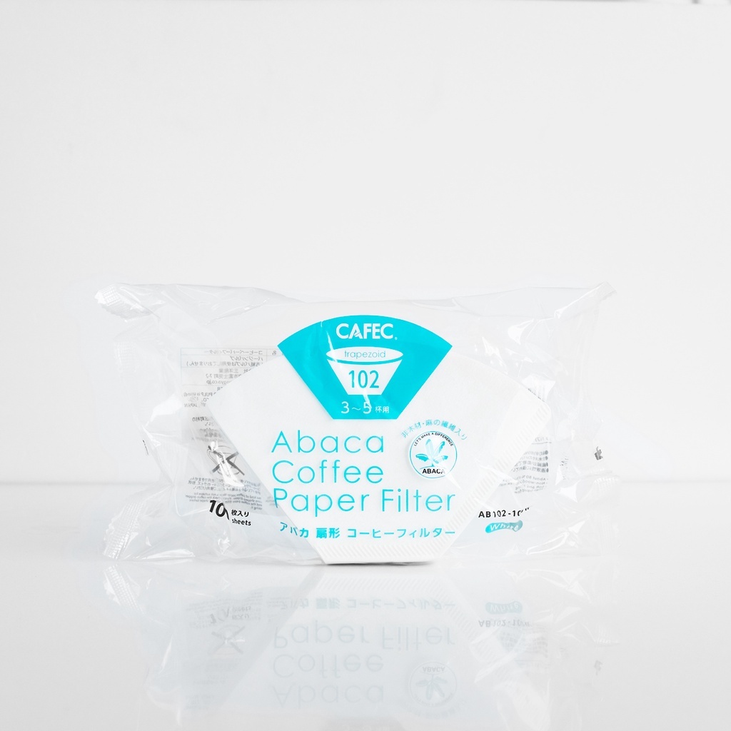 CAFEC Abaca 102 Coffee Paper Filter (3-5 Cups) - roastrunner - ThaiPick