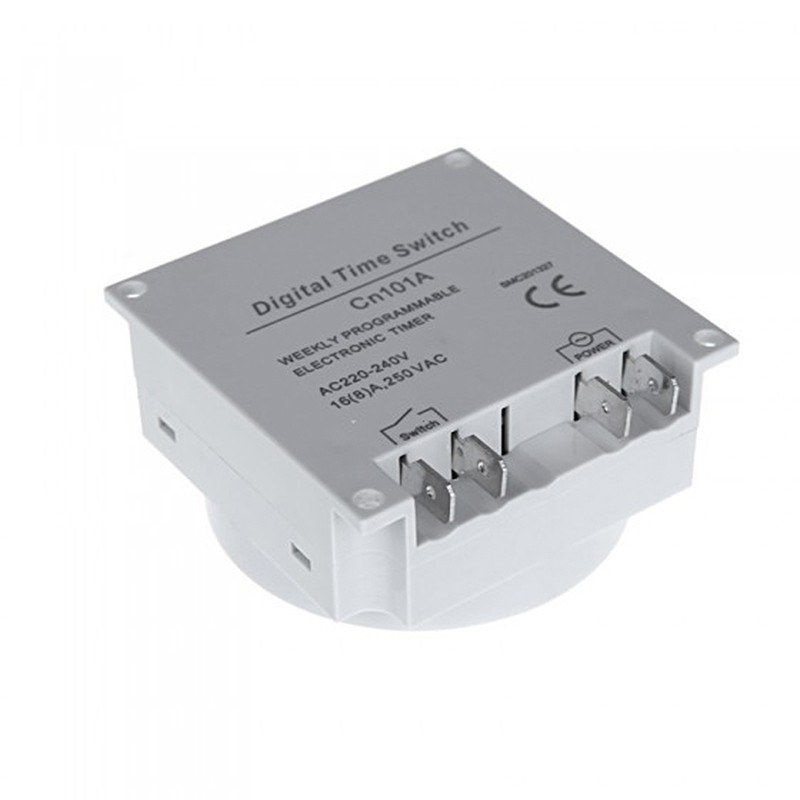 EM CN101A AC 220V Digital LCD Power Timer Programmable Time Switch ...