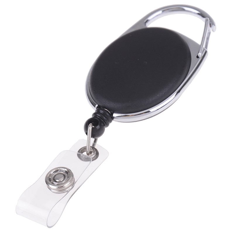 [ fabuloushouse ] Retractable Reel Recoil ID Badge Lanyard Name Tag Key ...