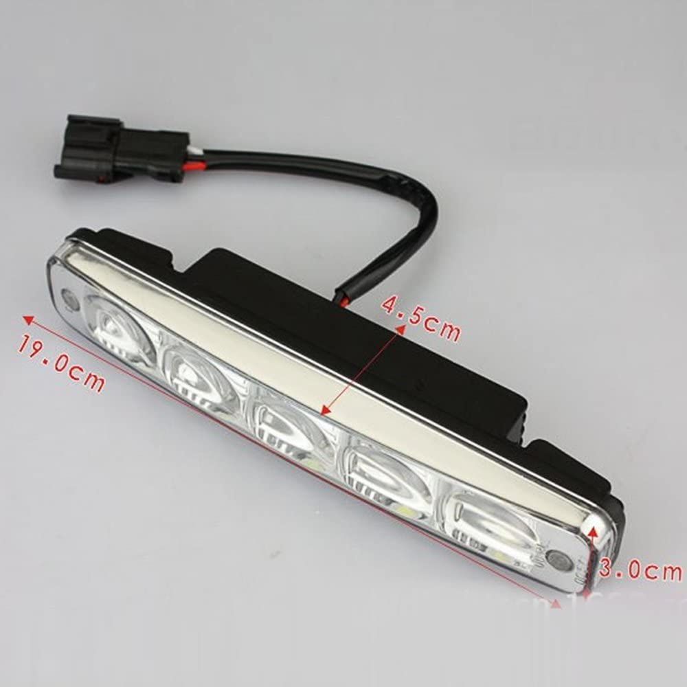 In Stock2pcs 10w 12v Super Bright Led Daytime Running Light Car ...
