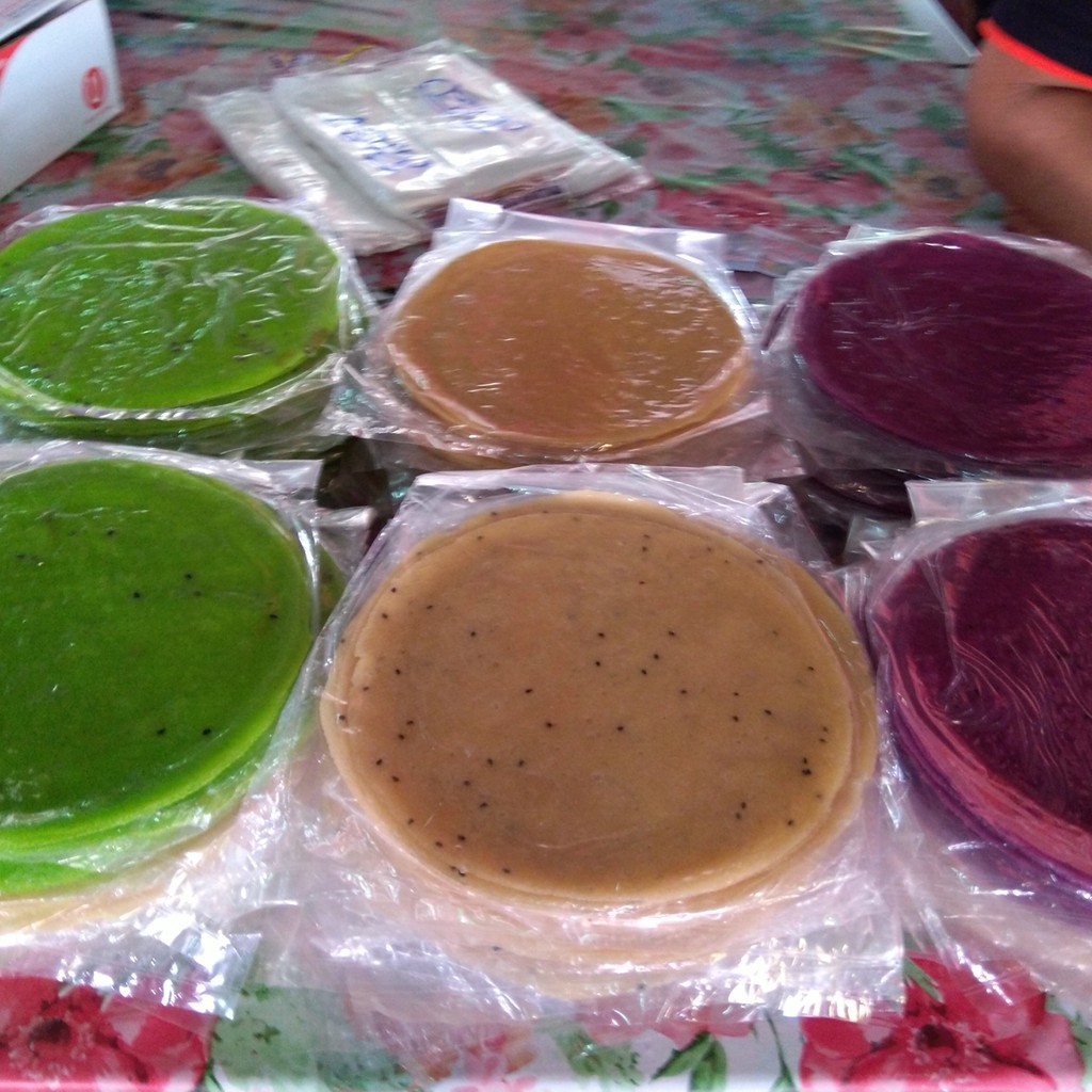 ข้าวโป่งสมุนไพร Herbal Pong Rice. รสธรรมดา ใบเตย ดอกอัญชัญ ผสมงาดำ ...