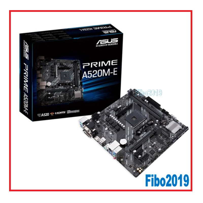 ASUS Prime-A520M-E Mainboard ( เมนบอร์ด ) AMD A520 (Ryzen AM4) micro ...