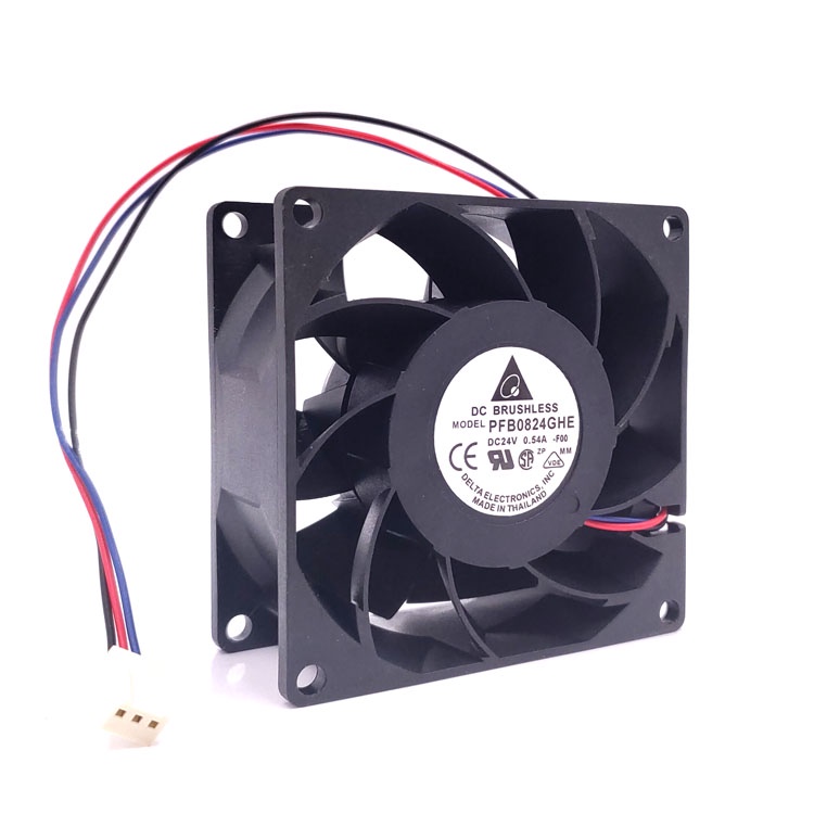 Delta pfb0812ghe 12V 1.02a 8cm 8038 violent large air volume server fan - skmyo5hk3l - ThaiPick